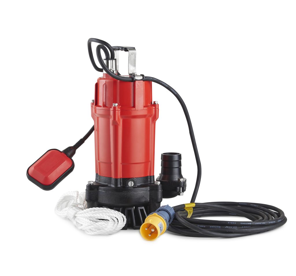 Submersible Pump 230v with Float Switch Heavy Duty cast steel bodied